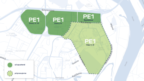 Petržalka - Bratislavský parkovací asistent PAAS